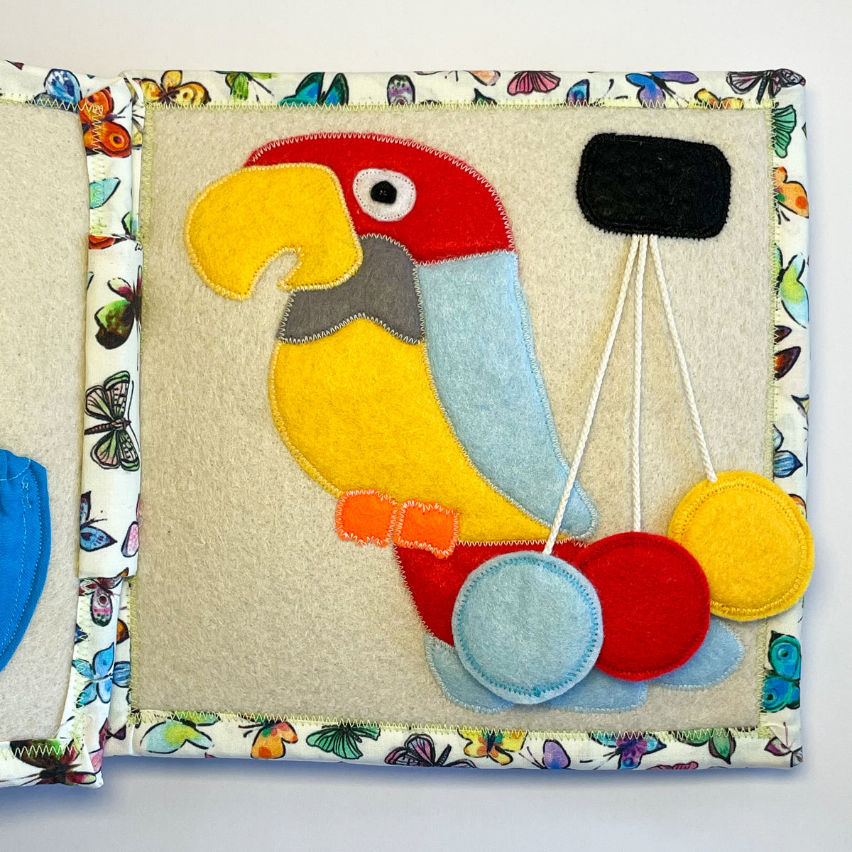 Parrot - Color Matching Page for 12-36 months — FeltCrafts4Kids