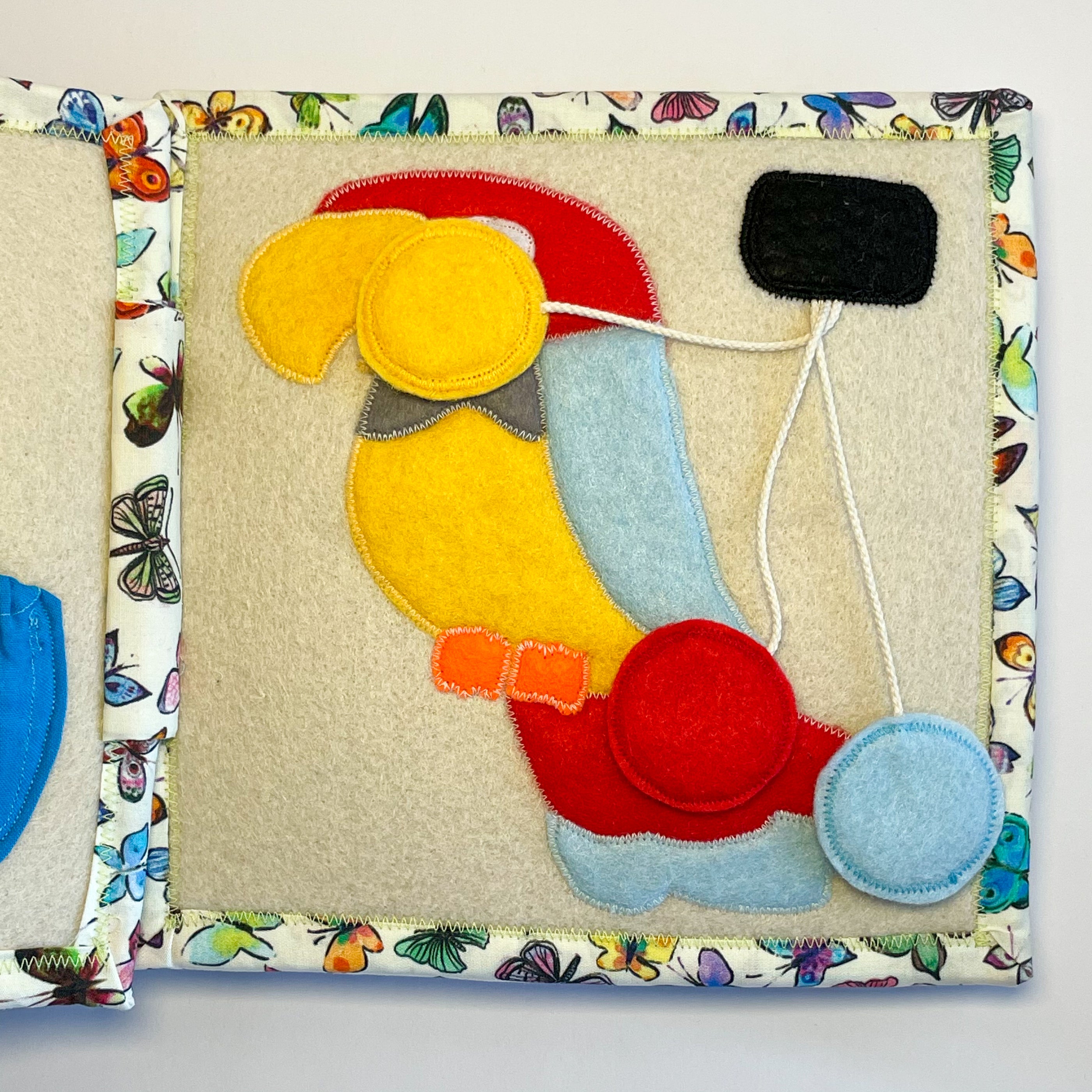 Parrot - Color Matching Page for 12-36 months — FeltCrafts4Kids