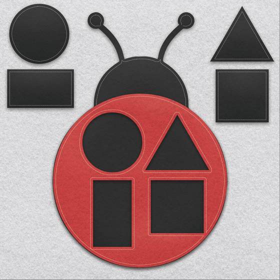 Stork - Counting and Basic Literacy Page for 12-36 months — FeltCrafts4Kids